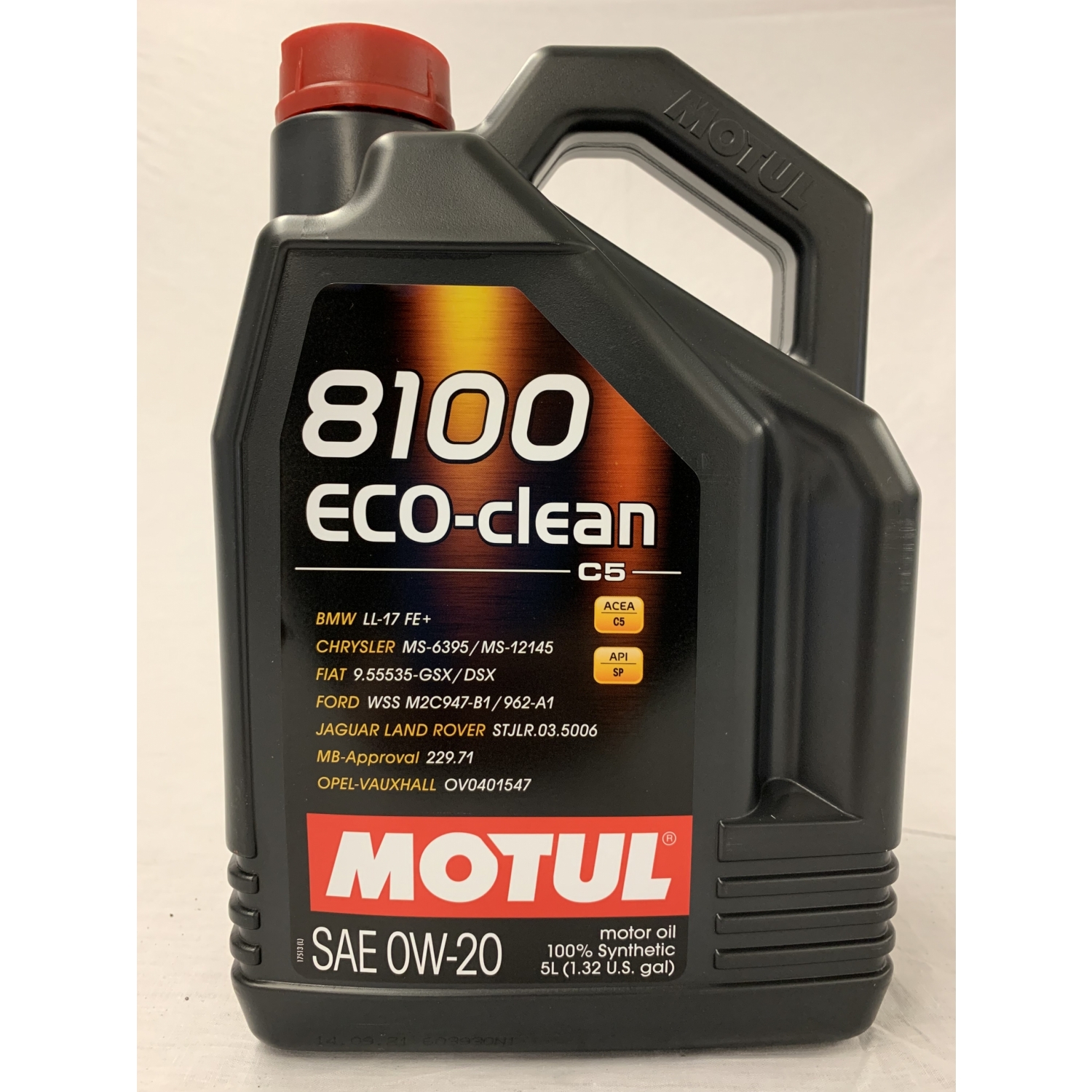 Full Synthetic 1 Liter 1 Liter Motul 8100 Eco-Clean 0W30 Full Synthetic ...